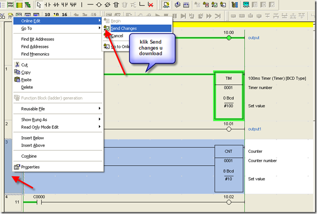 PLC TRAINING: Intruksi Dasar CX-Programmer